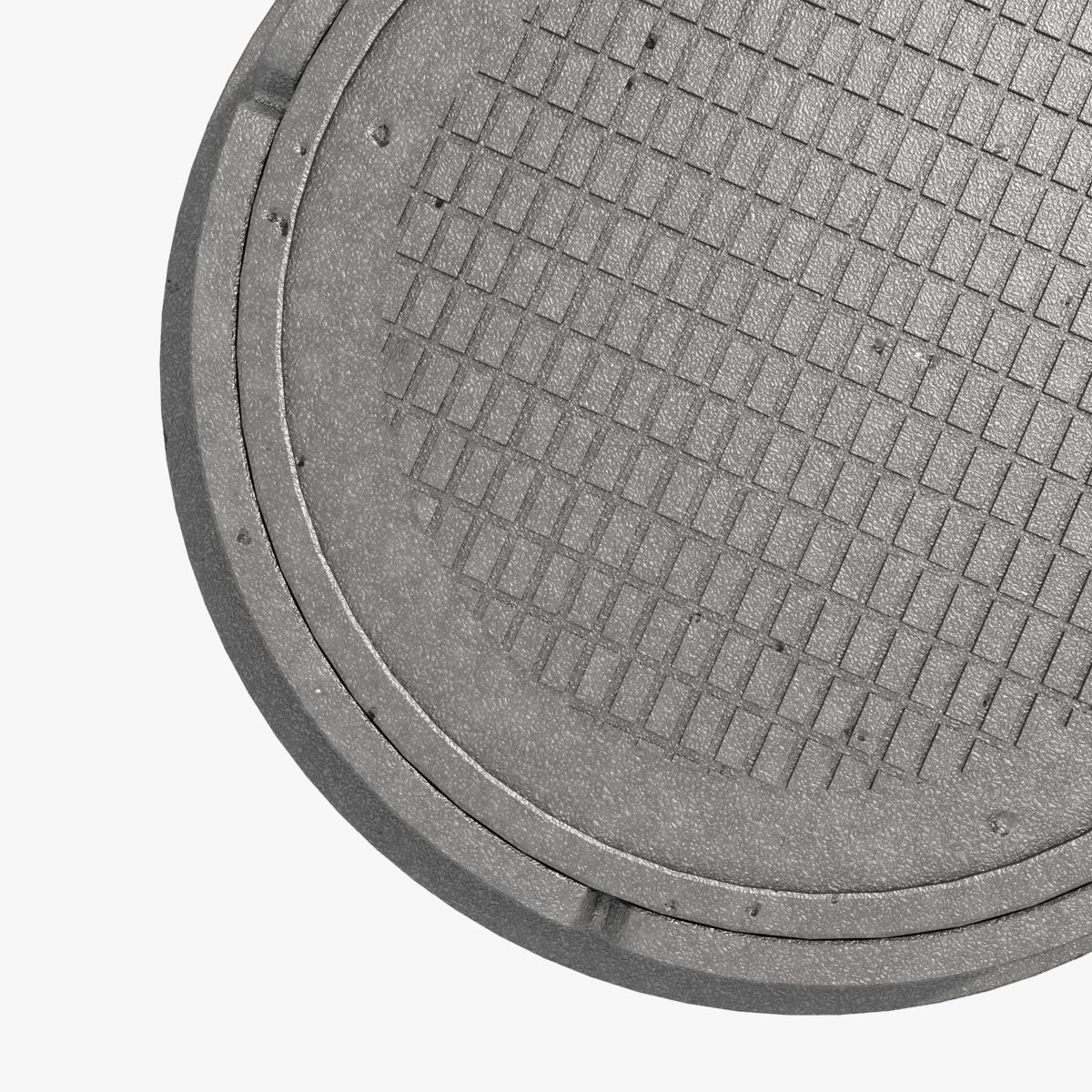cast iron hatch 6 3D model | CGTrader
