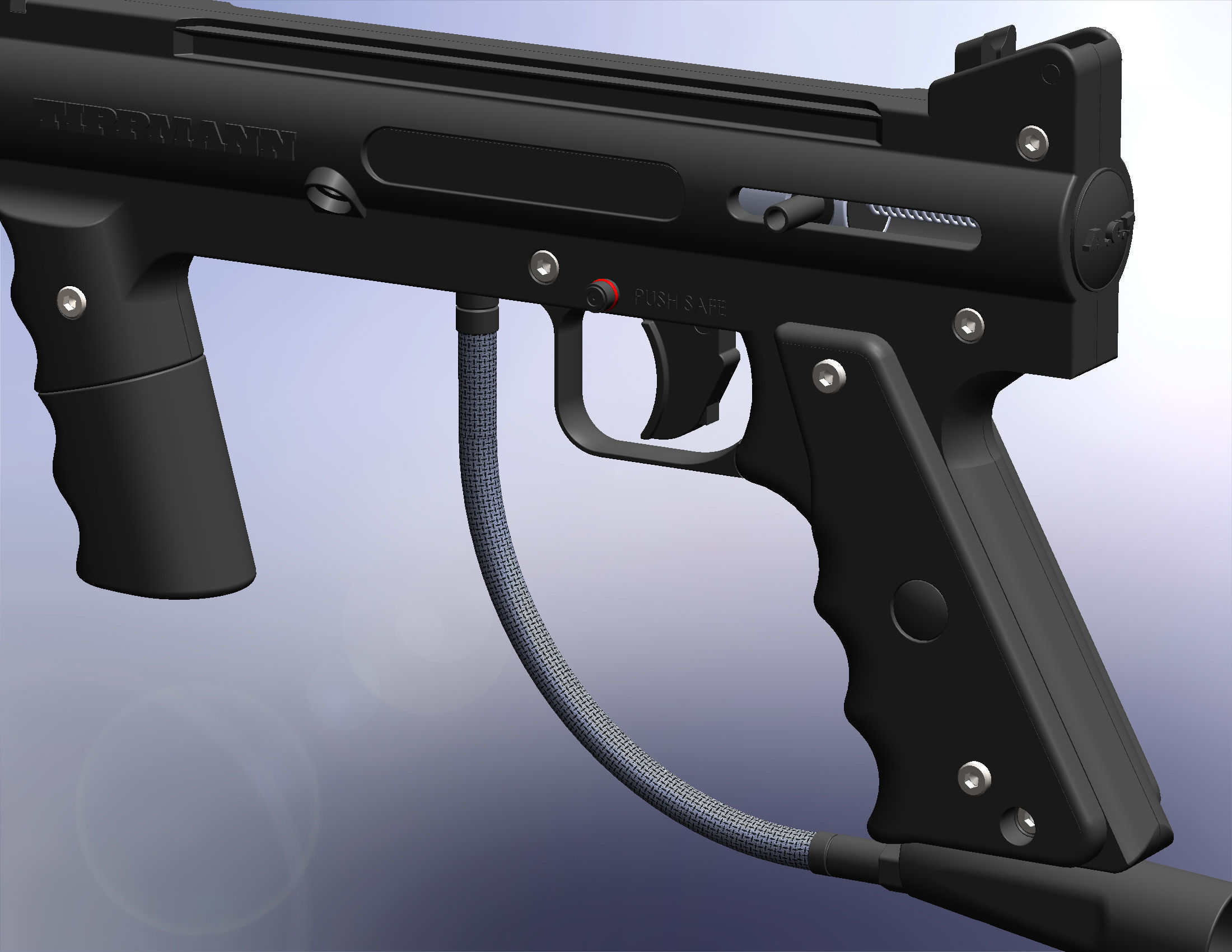 Tippmann 98 Custom free 3D model | CGTrader