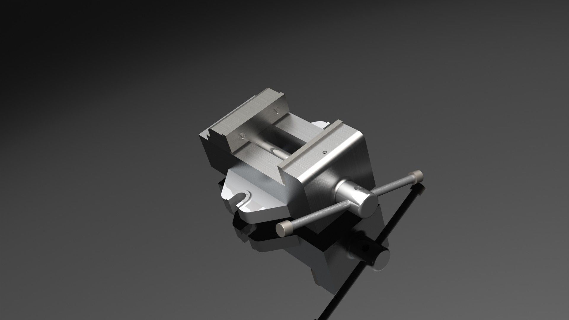 Bench Vice free 3D model | CGTrader