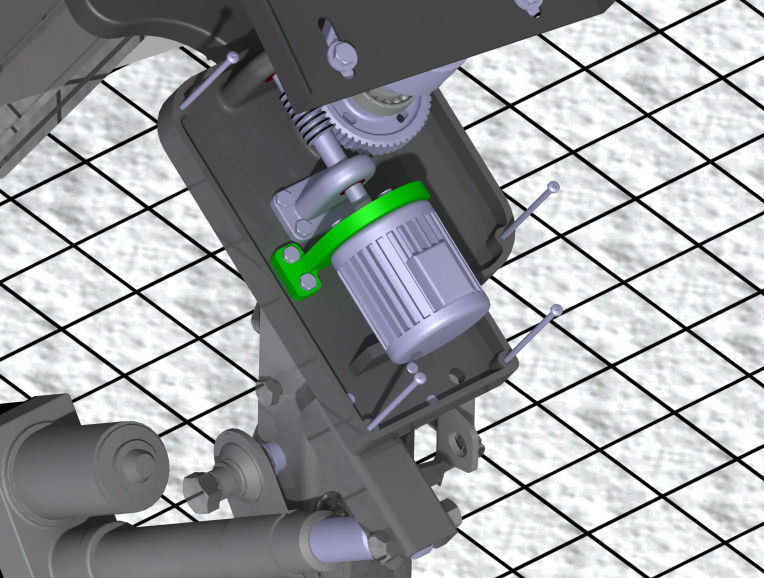 Solar PV tracker free 3D model | CGTrader