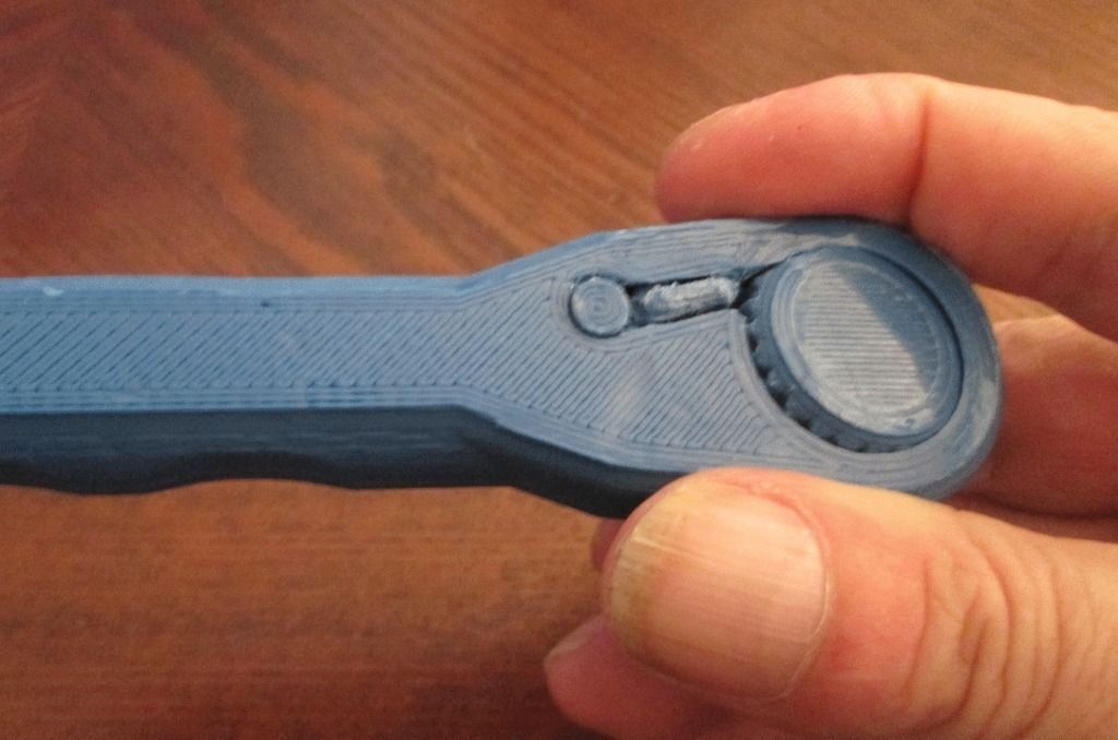 NASA Space Wrench - Dissected free 3D model 3D printable | CGTrader