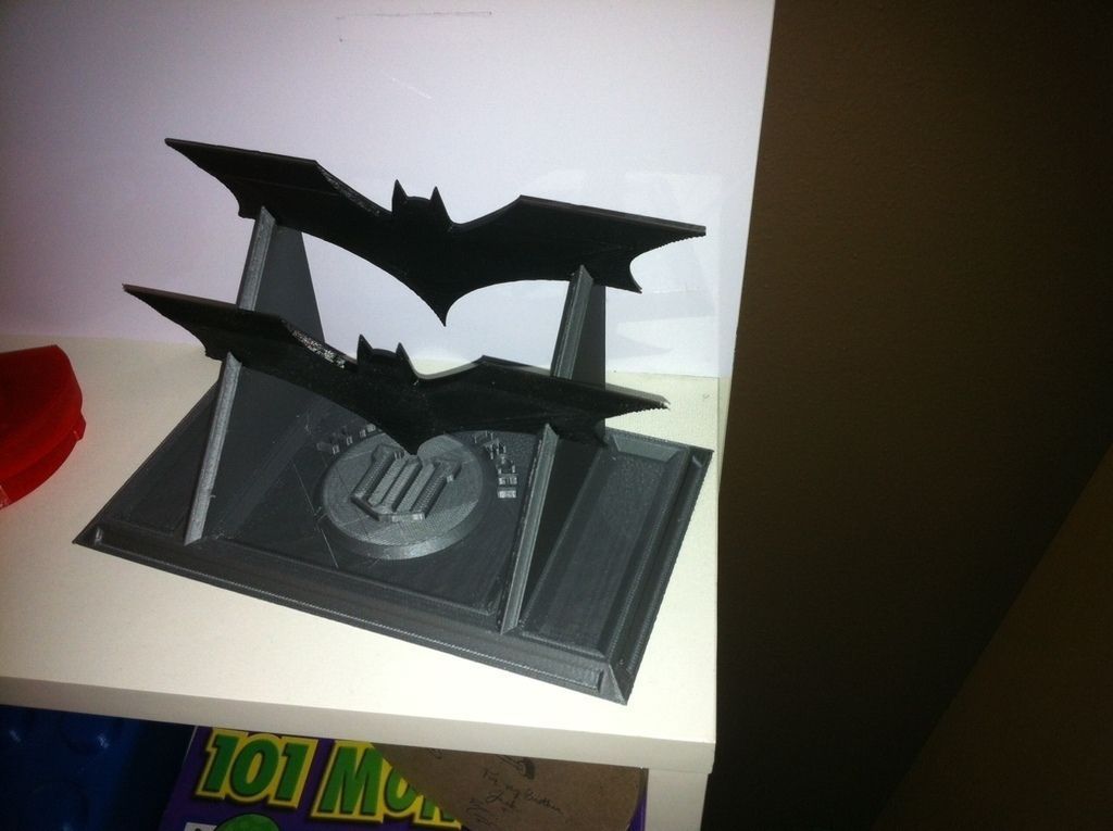 WayneTech Batarang Display Stand free 3D Model 3D printable STL ...