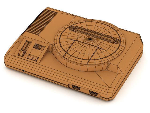 Sega Megadrive 3D model | CGTrader