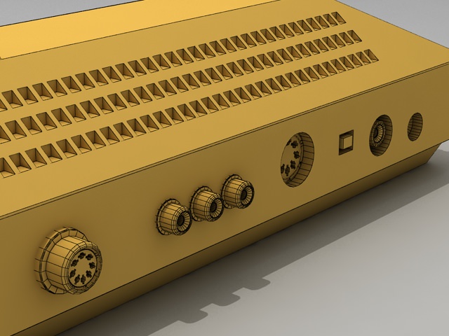 Sega Master System 3D Model MAX | CGTrader.com