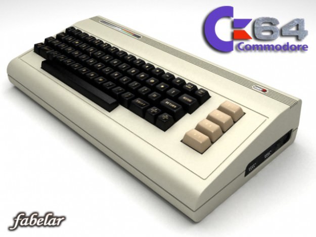 Commodore C64 3D Model MAX | CGTrader.com