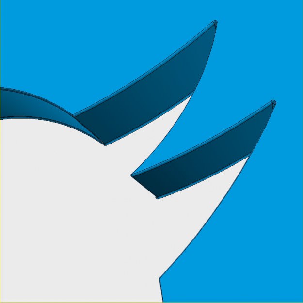 Twitter Icon Logo 3D model | CGTrader