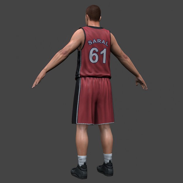 3D model Basketball Player V2 VR / AR / low-poly | CGTrader