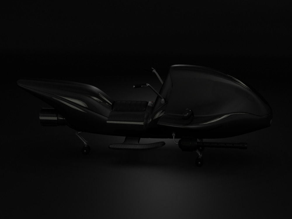 JetBike motorcycle free 3D model animated | CGTrader