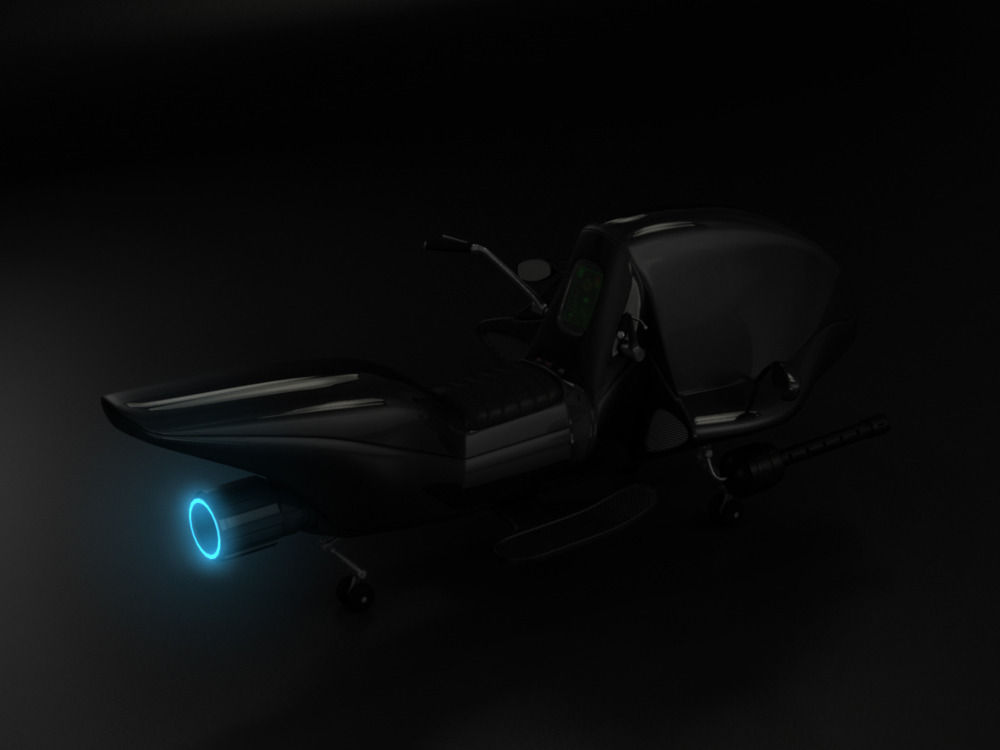 JetBike motorcycle free 3D model animated | CGTrader