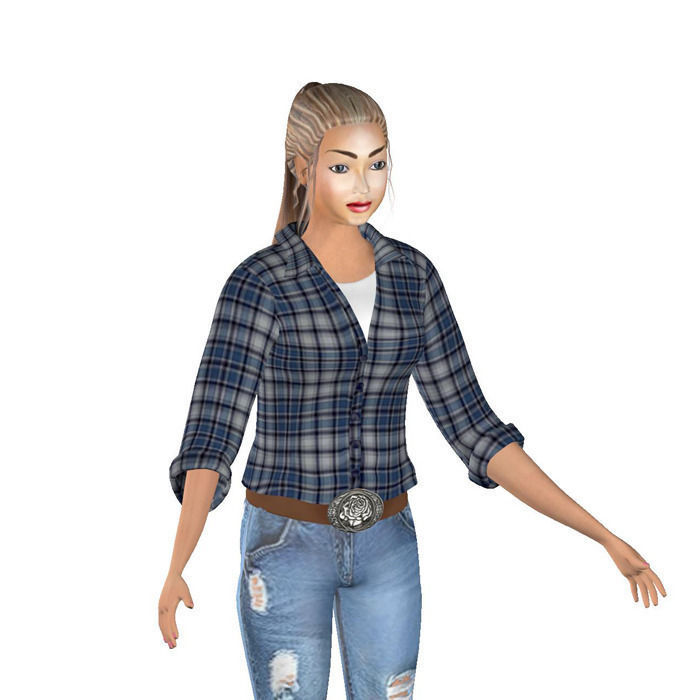 3D model Martha VR / AR / low-poly | CGTrader