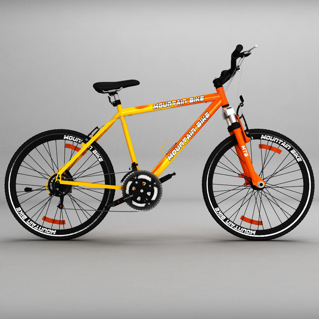 Mountain Bike MTB 3D model | CGTrader