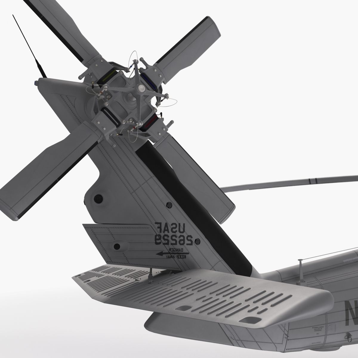 SH-60b Seahawk 3D model rigged | CGTrader
