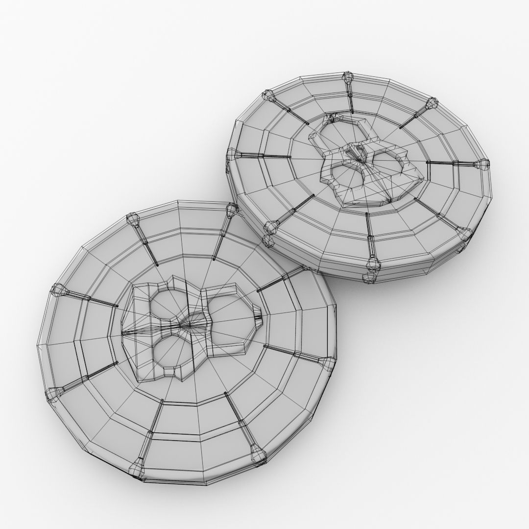 Pirate Coin 3D model | CGTrader
