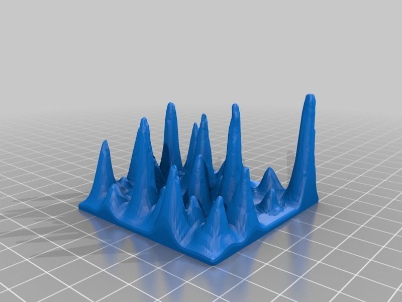 Stalagmites free 3D model 3D printable | CGTrader