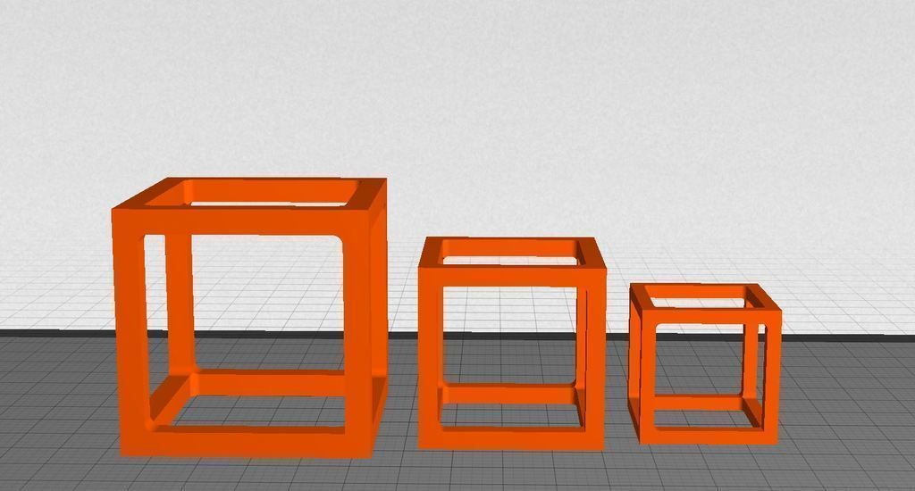 The Triple Cube Bridge Test free 3D model 3D printable | CGTrader