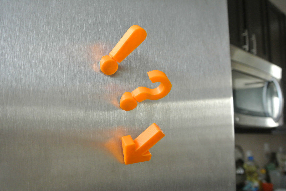 Mark magnets 3D model 3D printable | CGTrader