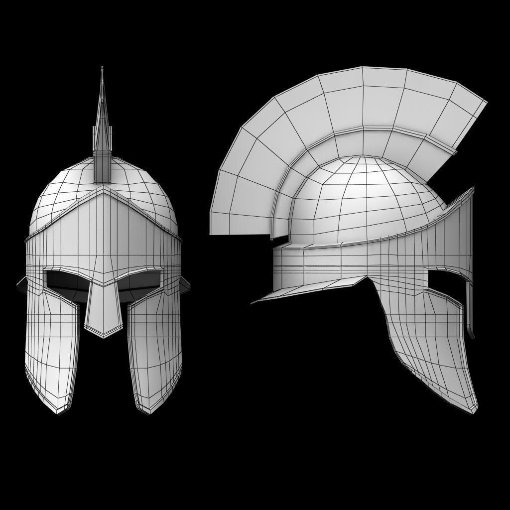 Spartan Helmet 3D model | CGTrader