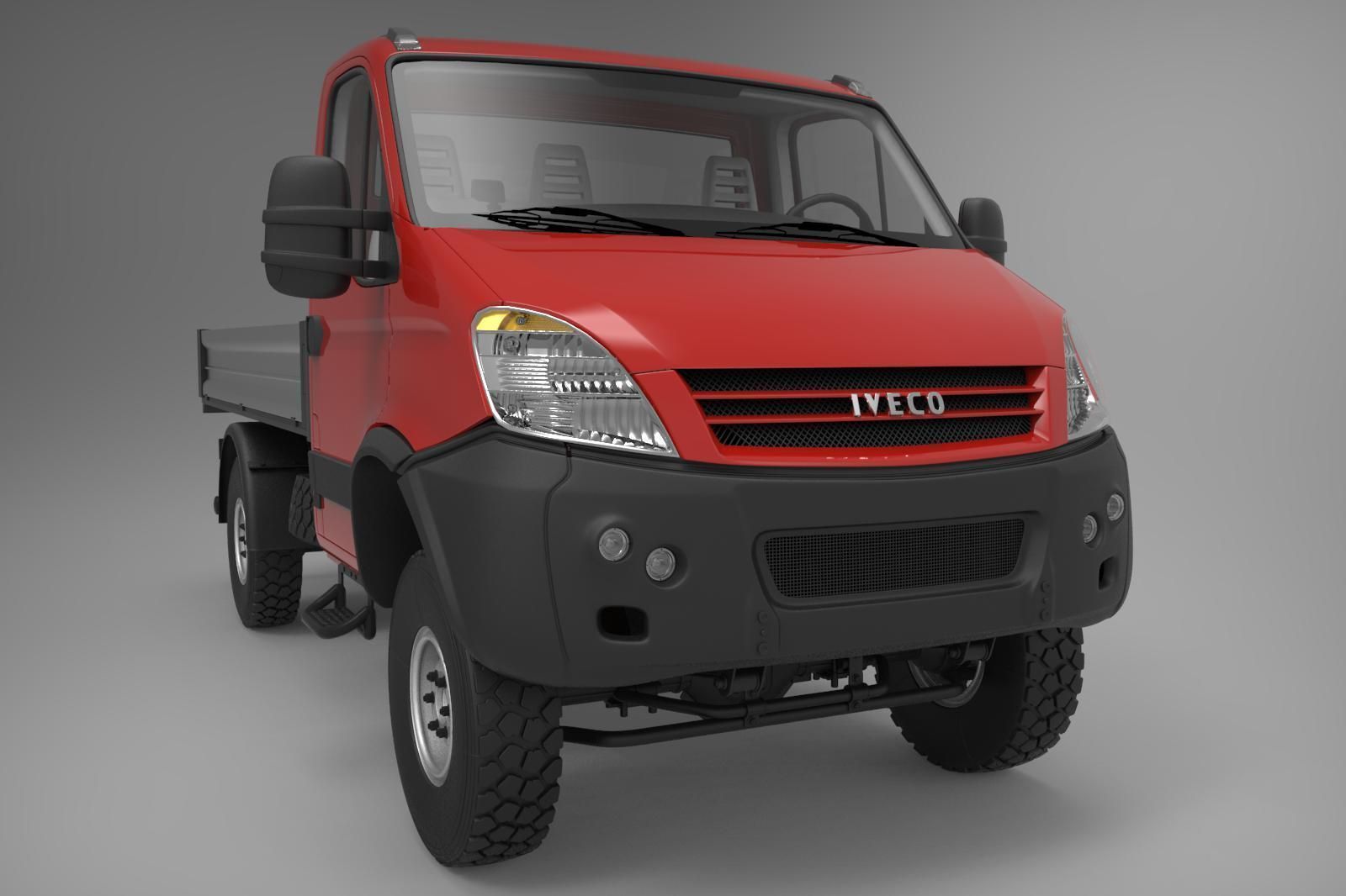 Iveco Daily 3D Model MAX FBX | CGTrader.com