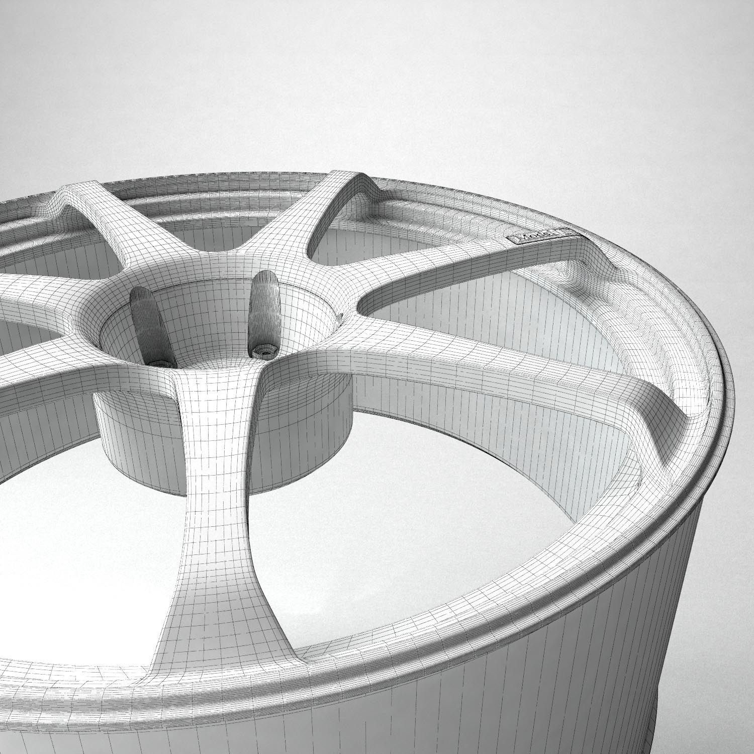 Advan T7 automotive -RIM ONLY- 3D model | CGTrader