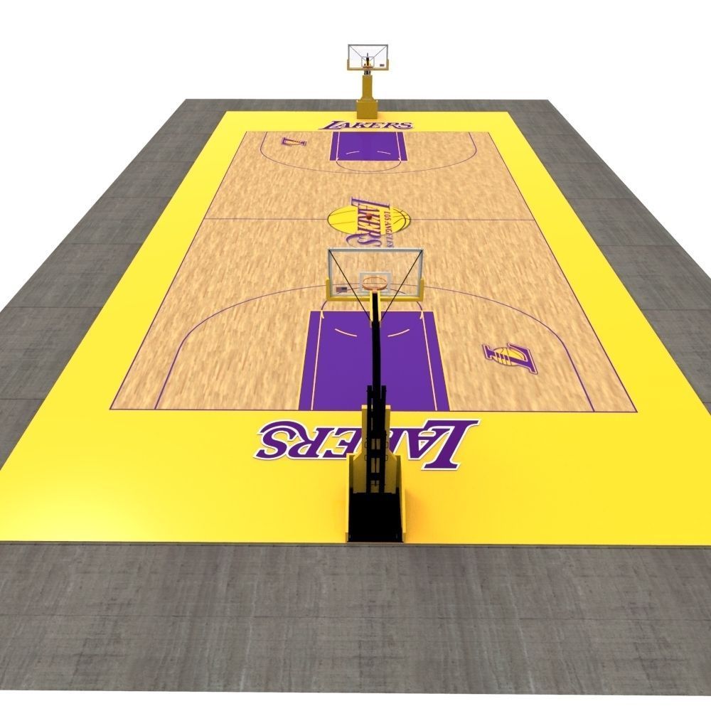 3D model Basketball Court VR / AR / low-poly FBX - CGTrader.com