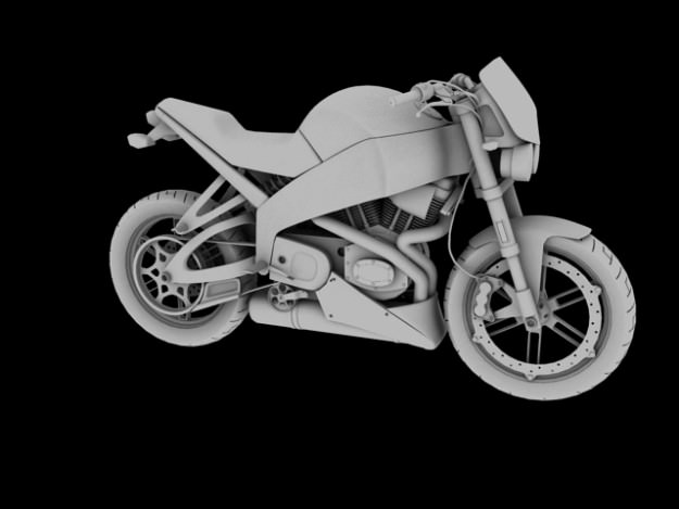 Buell XB12S Lightning 2010 3D model | CGTrader