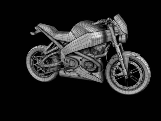 Buell XB12S Lightning 2010 3D model | CGTrader