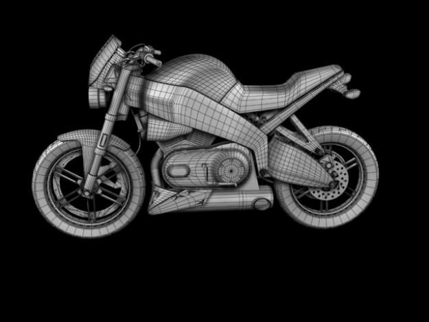 Buell XB12S Lightning 2010 3D model | CGTrader