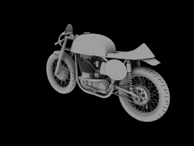 Norton Manx 1954 3D model | CGTrader