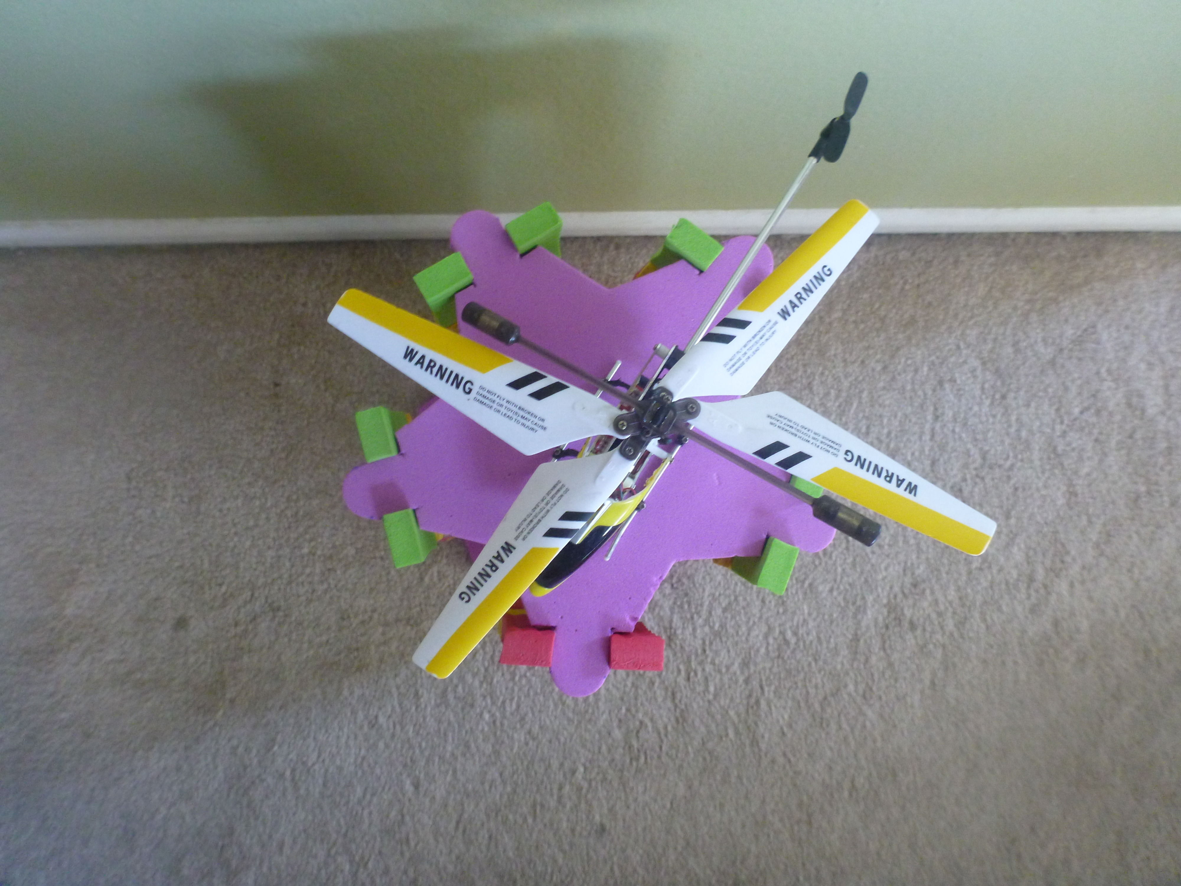 RC Hobby Micro Helicopter Heli Pad 3D Model OBJ MA MB MTL - CGTrader.com