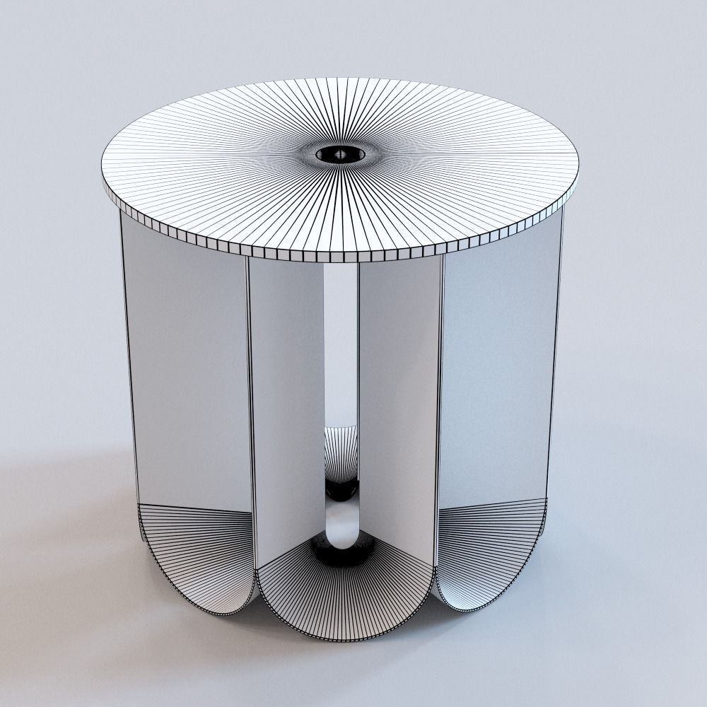 3D model Roche Bobois - Iride end table VR / AR / low-poly | CGTrader