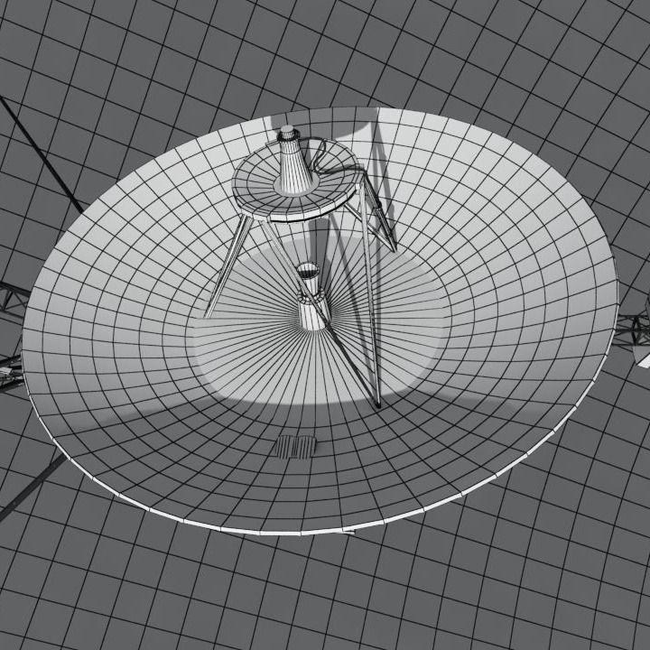 Voyager nasa 3D model | CGTrader