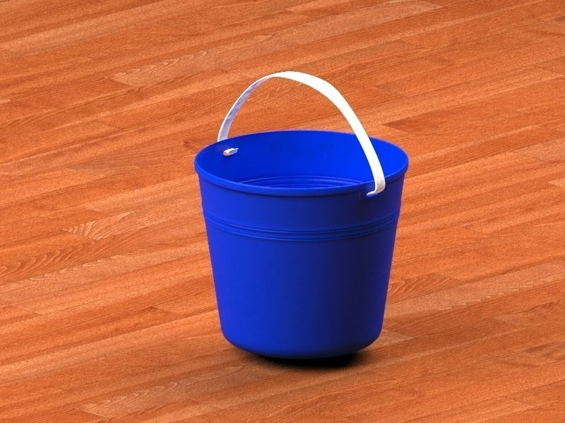 Bucket 3D model | CGTrader