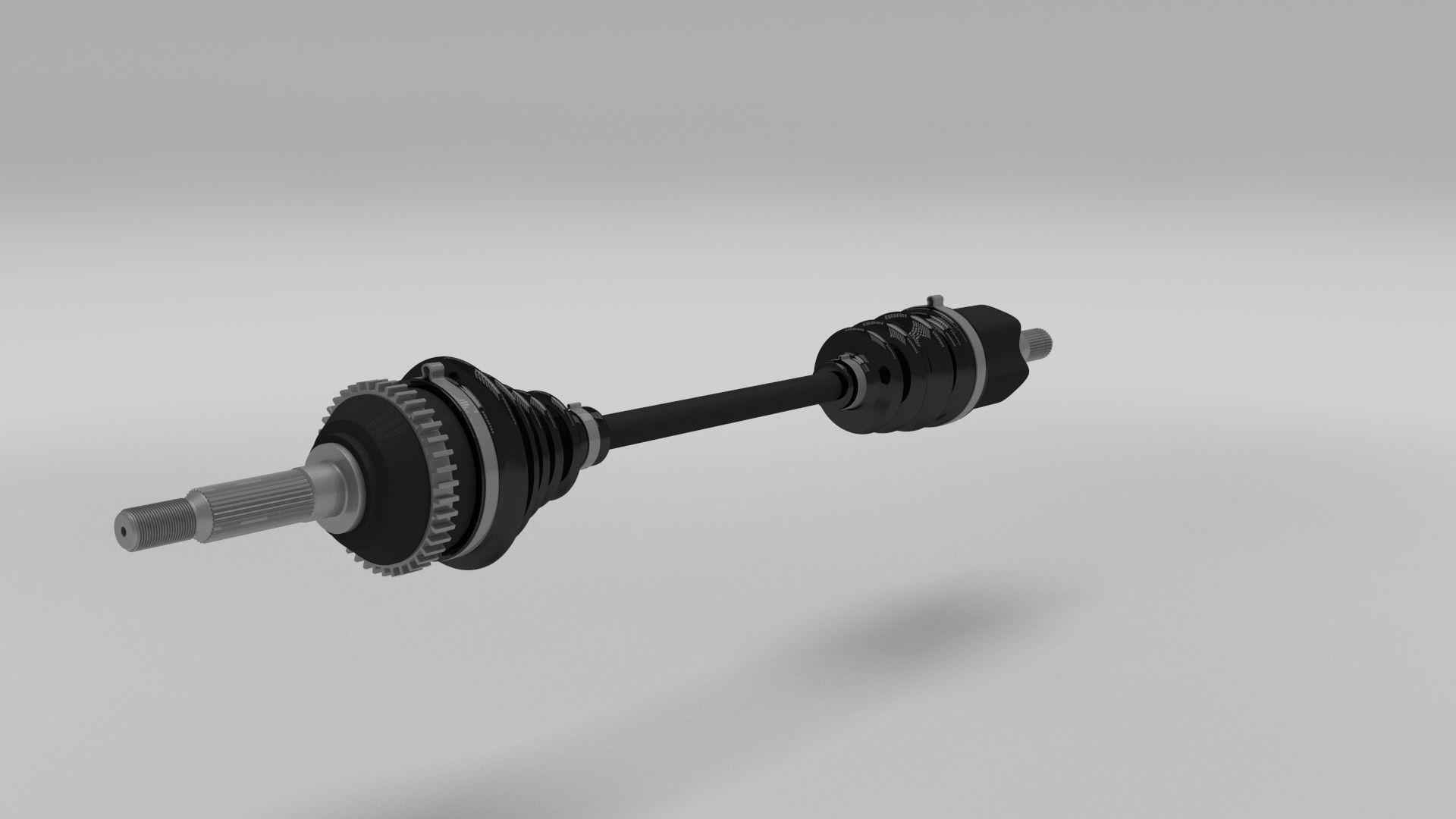 Half Axle 3D model | CGTrader