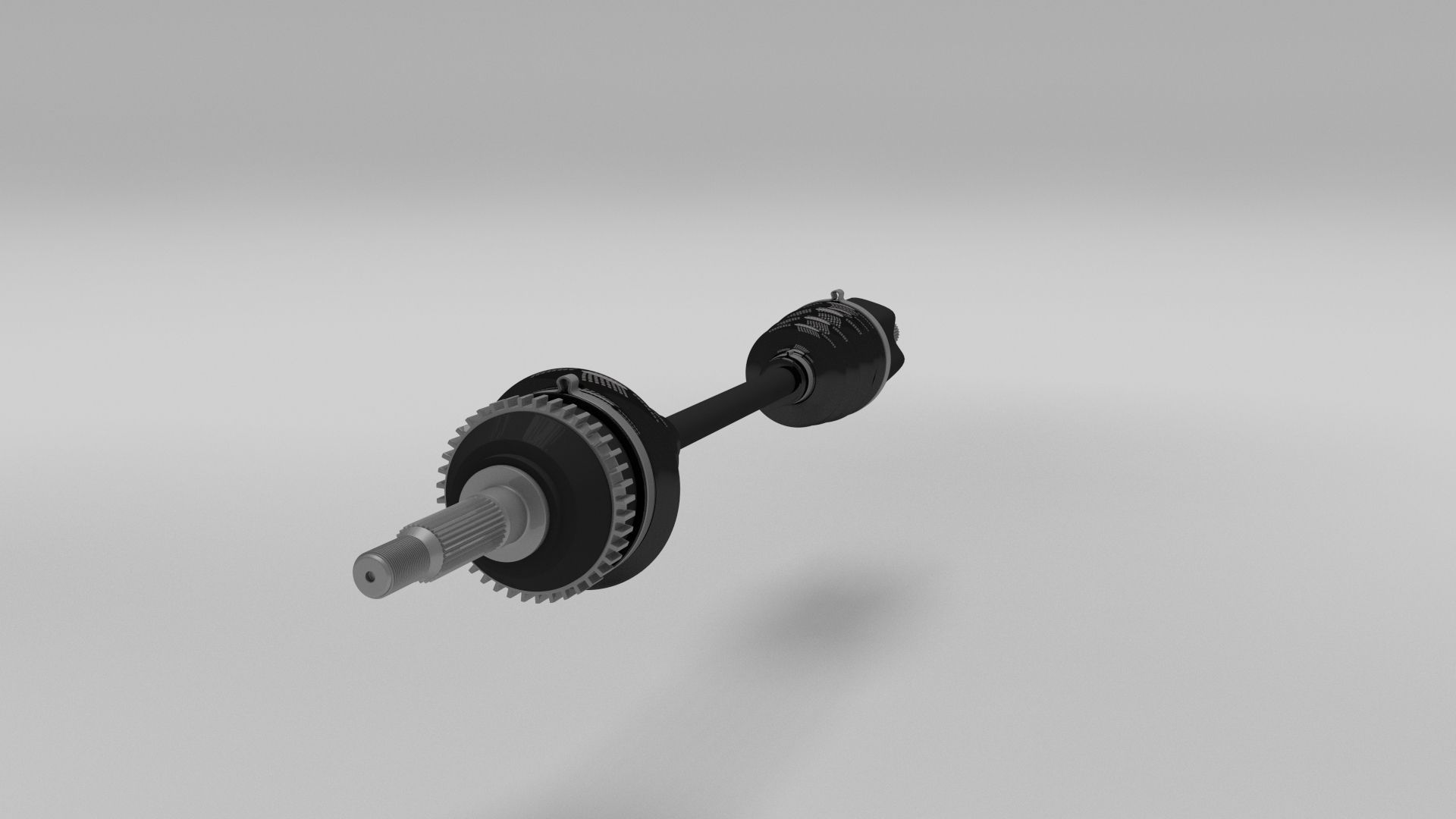 Half Axle 3D model | CGTrader