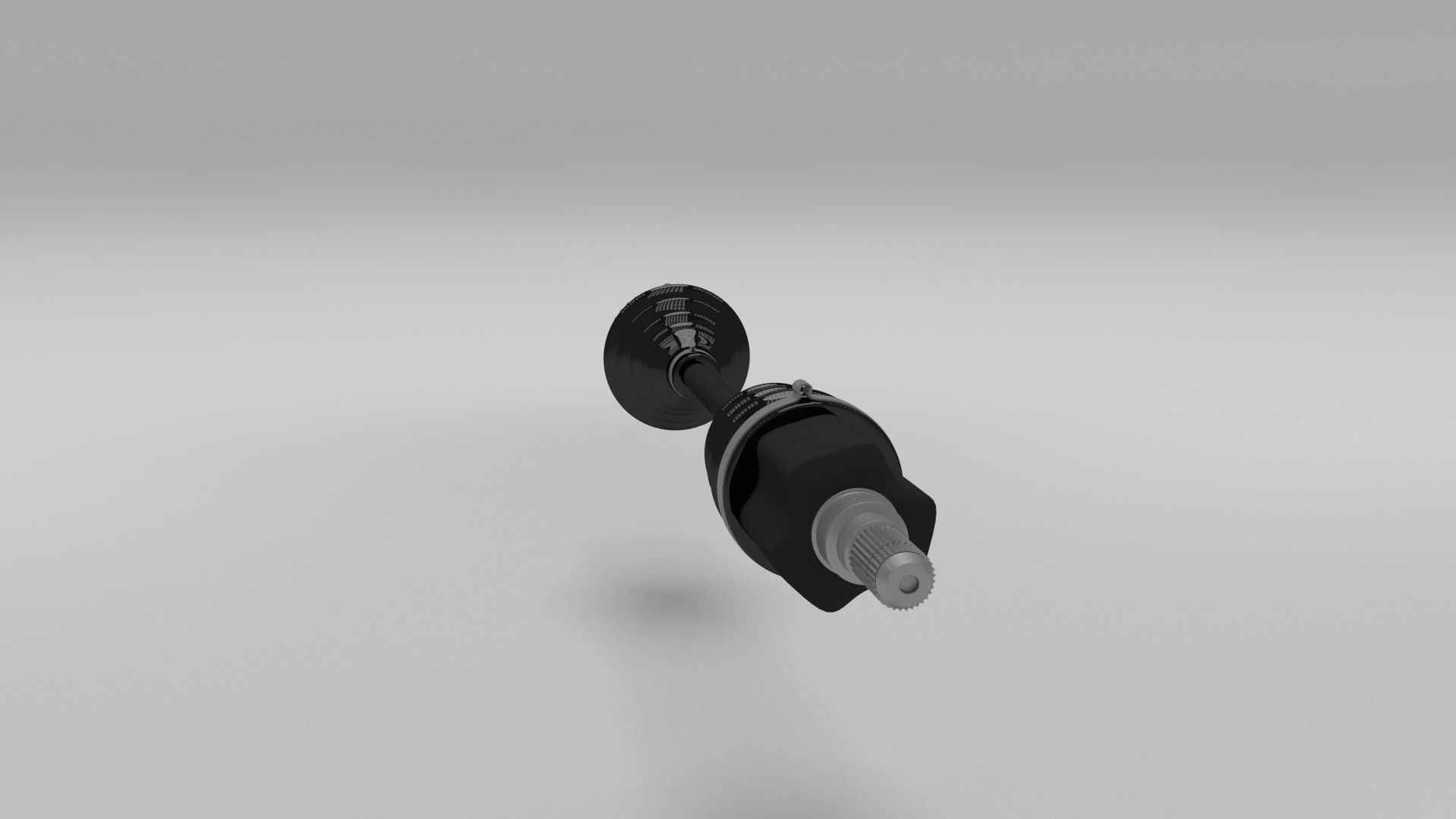 Half Axle 3D model | CGTrader