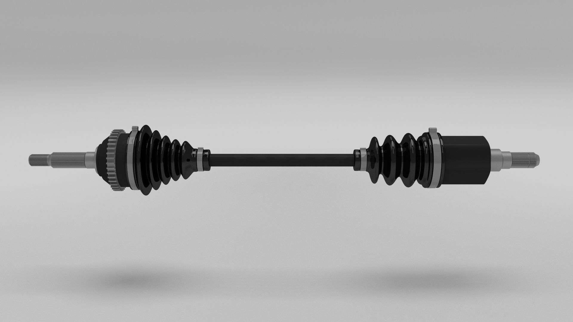 Half Axle 3D model | CGTrader