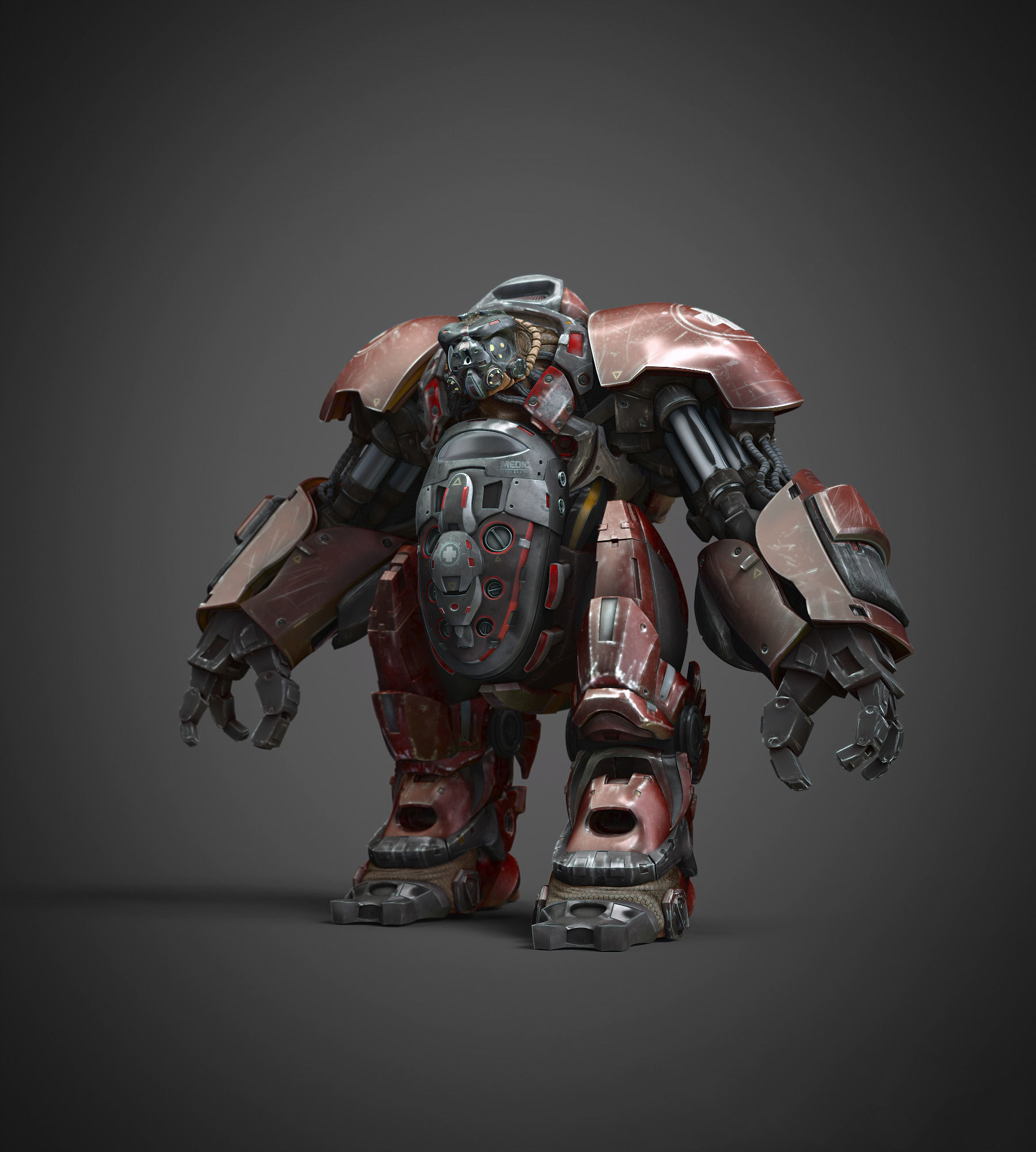 Medical Bot 3D model | CGTrader
