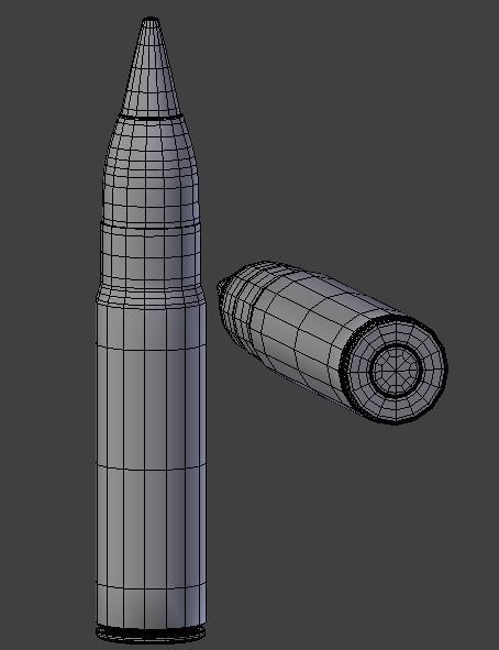 Bullet 9x39 free 3D model | CGTrader