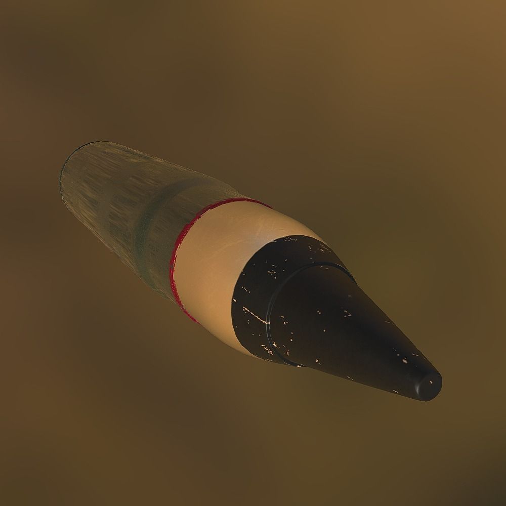 Bullet 9x39 free 3D model | CGTrader