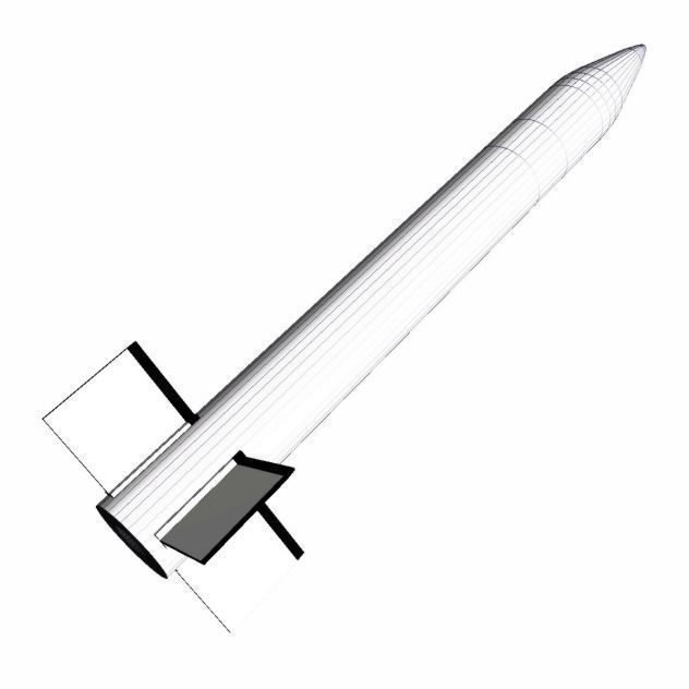 3D model Condor-I missile VR / AR / low-poly | CGTrader