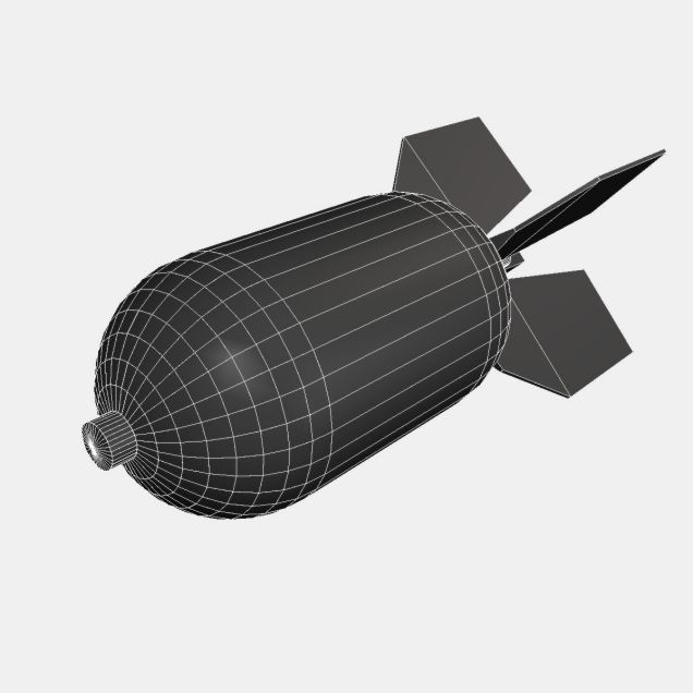 3D model Nuke Bomb VR / AR / low-poly | CGTrader