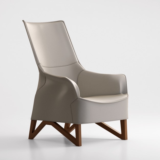 Giorgetti Mobius armchair 3D model | CGTrader