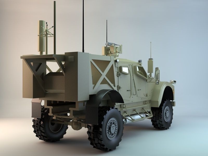 MATV Military Transport 3D model | CGTrader