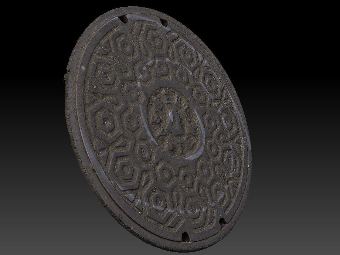 Bell System Utility Cover 3D model | CGTrader
