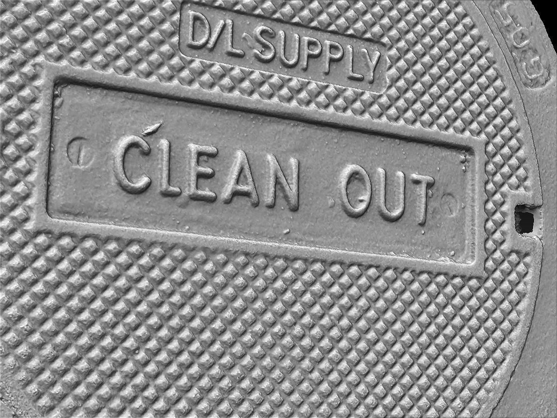 Clean Out Utility Cover 3D model | CGTrader