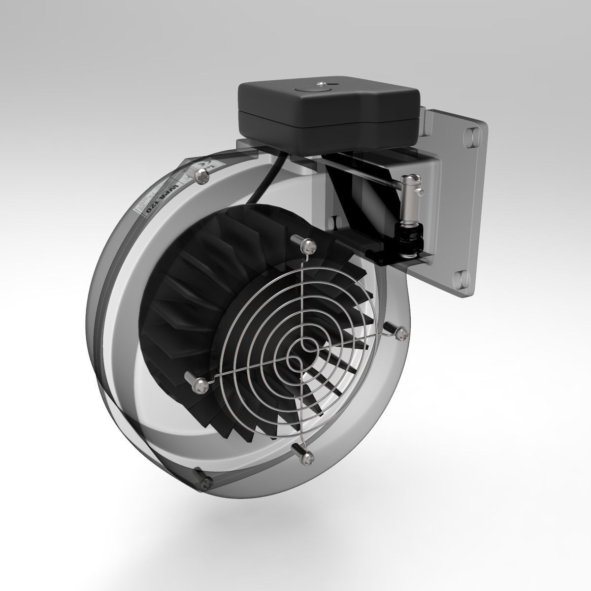 Fan for boiler 3D model | CGTrader