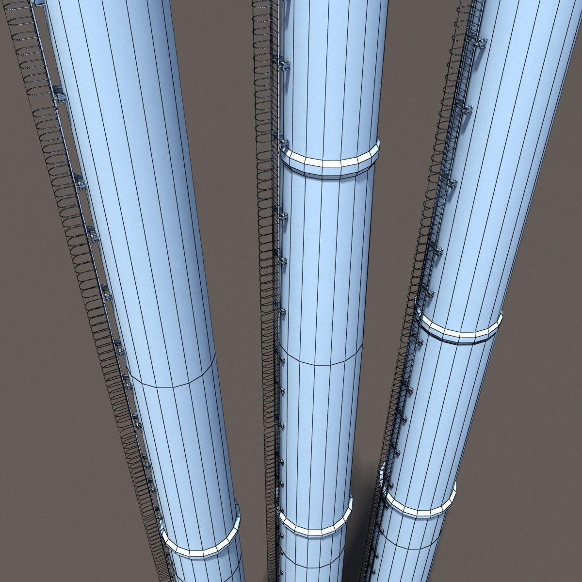 3D model Chimney Low Poly 3d Model VR / AR / low-poly | CGTrader