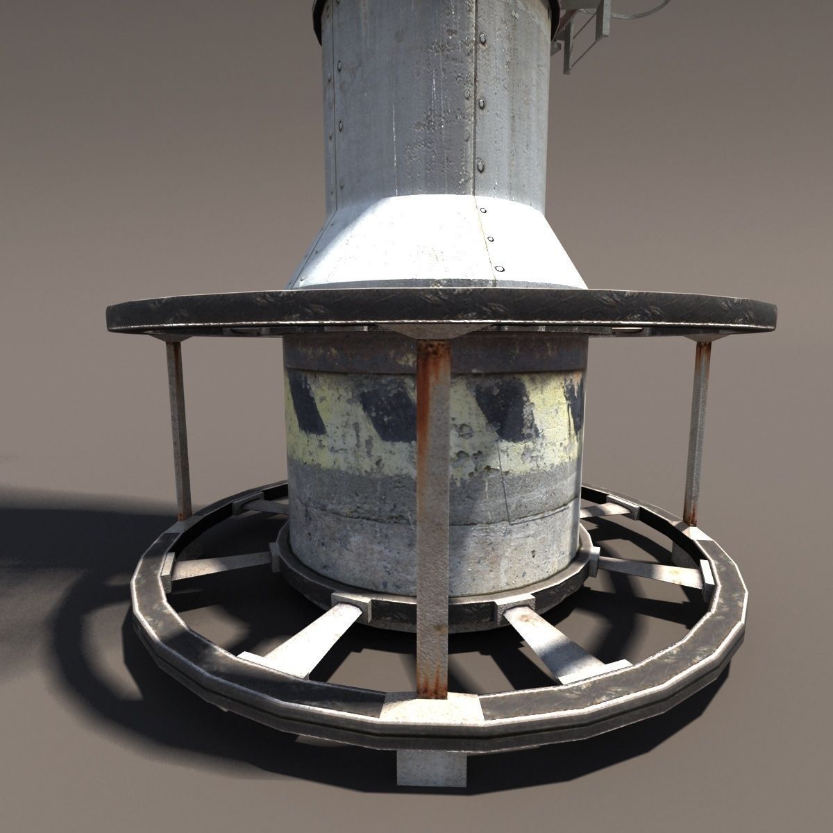 3D model Chimney Low Poly 3d Model2 VR / AR / low-poly | CGTrader