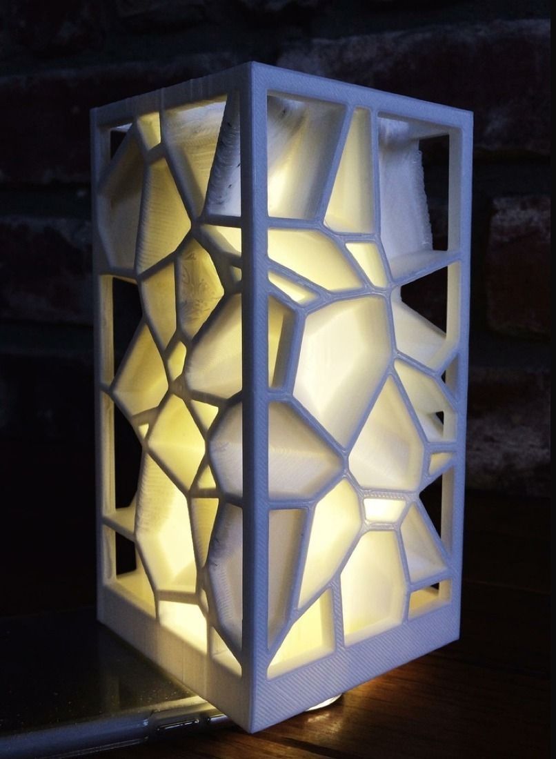 Generative design Voronoi lamp high quality version 3D model 3D ...