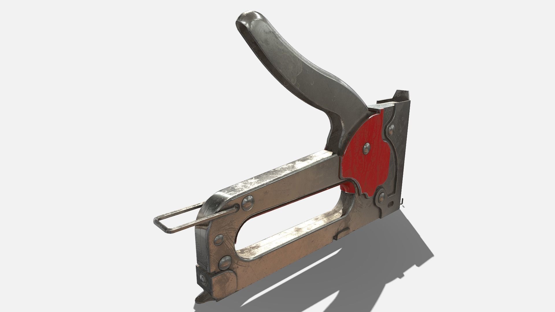 3D model staple gun VR / AR / low-poly | CGTrader
